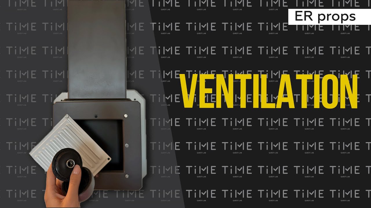Ventilation. Escape room BANK ROBBERY 2.0. Props for the escape room ...