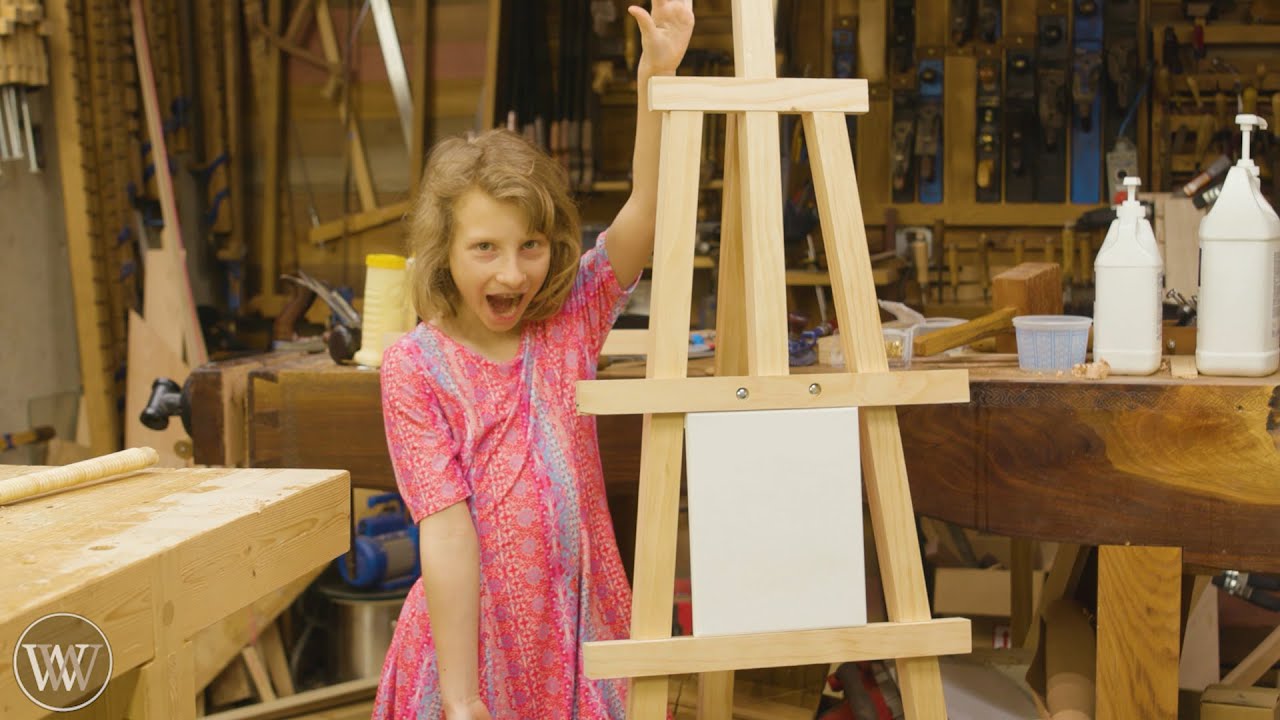 I Made An Easel For My Art Projects - YouTube