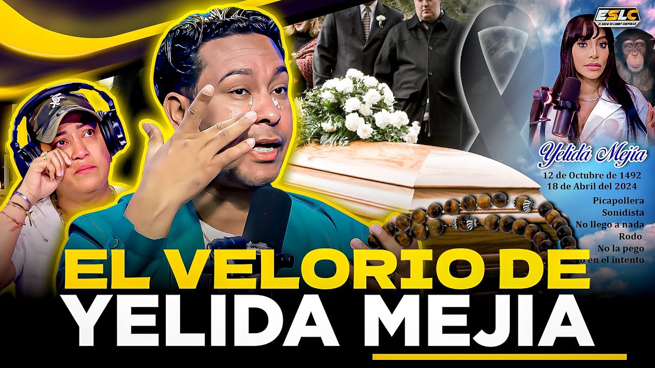 RICHARD SIMULA EL VELATORIAO DE YELIDA MEJIA EN CABINA “KENNY LLORA ...