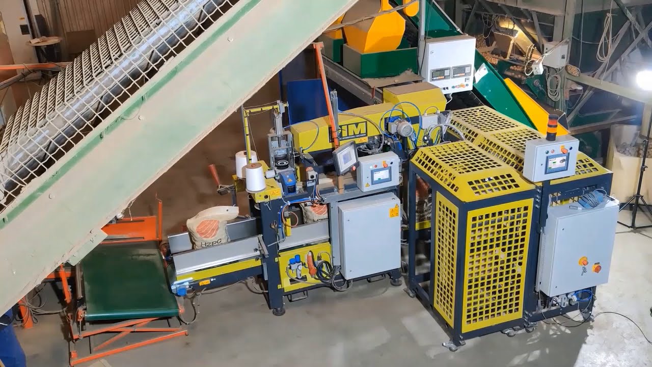 Introduction new PIM Auto Bag Placer #AutoBaggingLine - YouTube