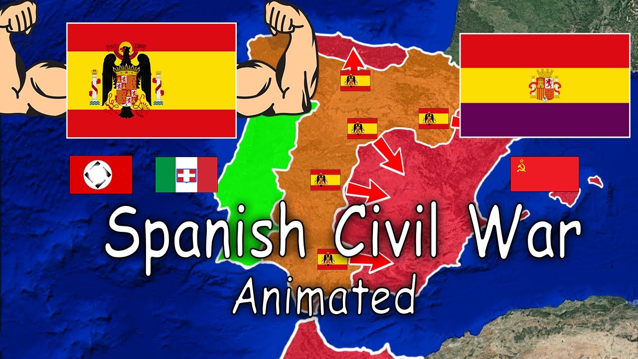 Spanish Civil War | Animated History - YouTube