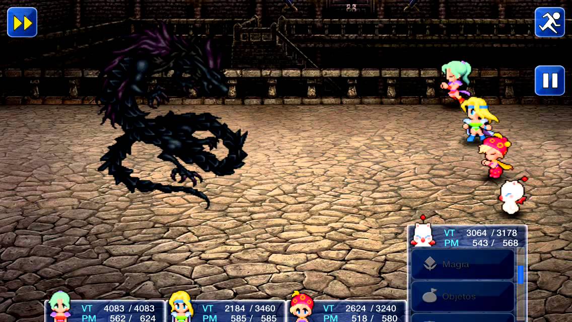 Final Fantasy VI iOS「Optional Boss ~ Blue Dragon」 - YouTube