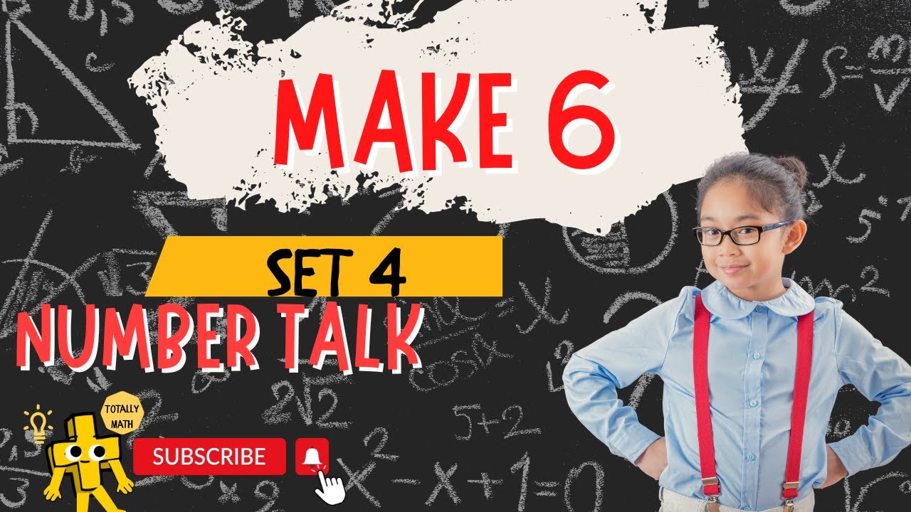 FUN math activity to break apart the number 6 *Set 4 - YouTube