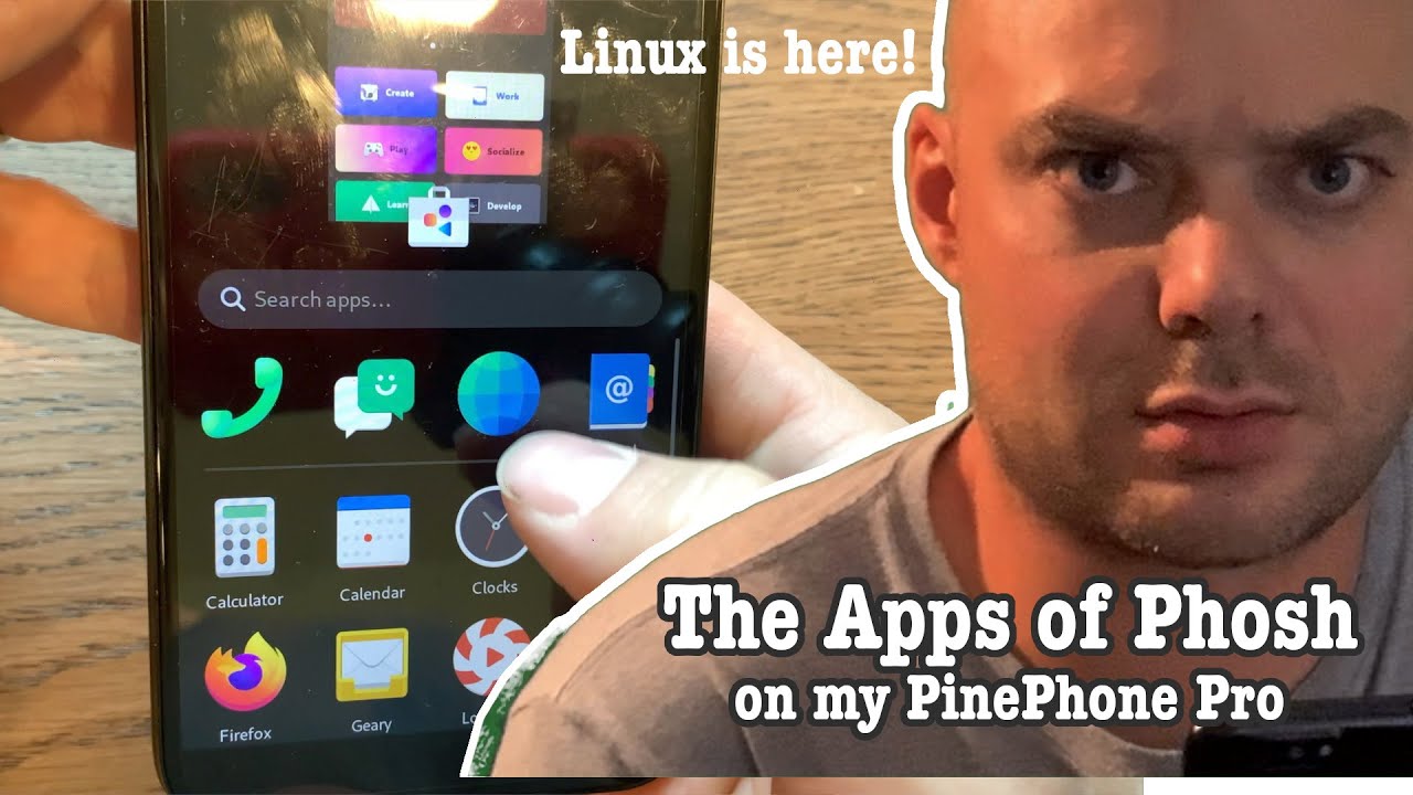 The Apps of Phosh on my PinePhone Pro. Do they work? - YouTube