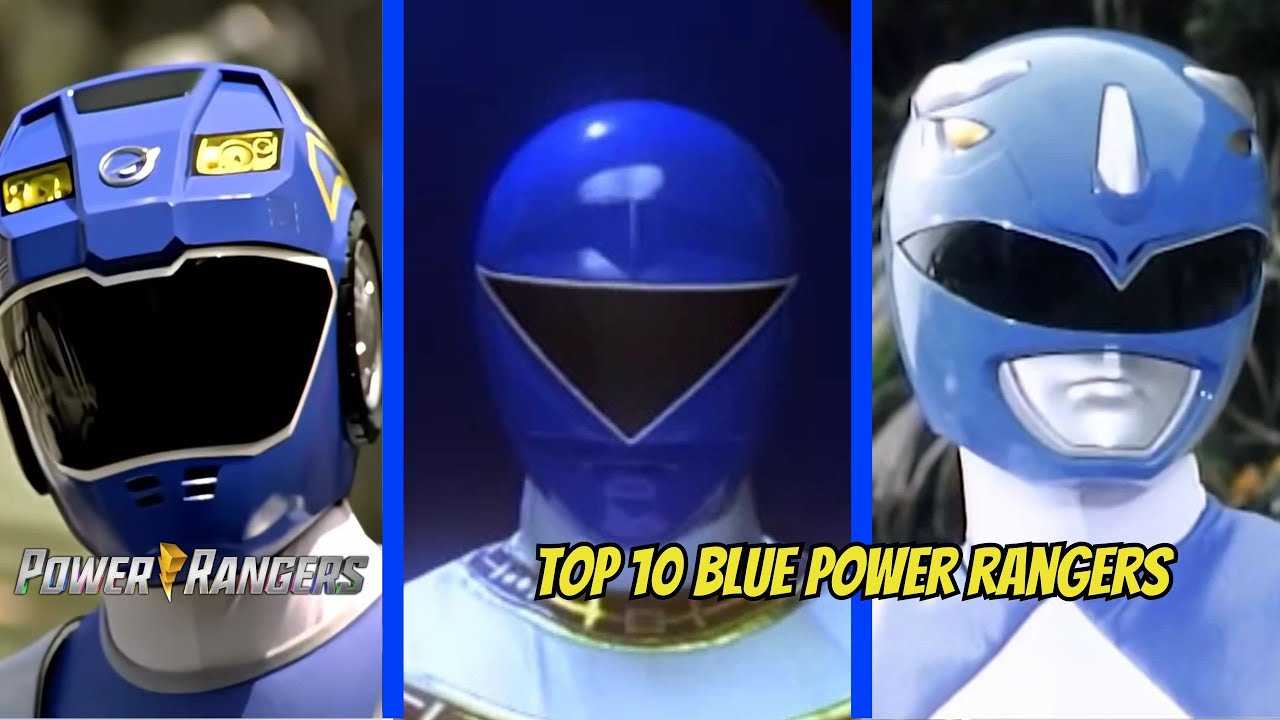 TOP 10 BLUE POWER RANGERS #powerrangers #mmpr #ai #top10 #blueranger ...