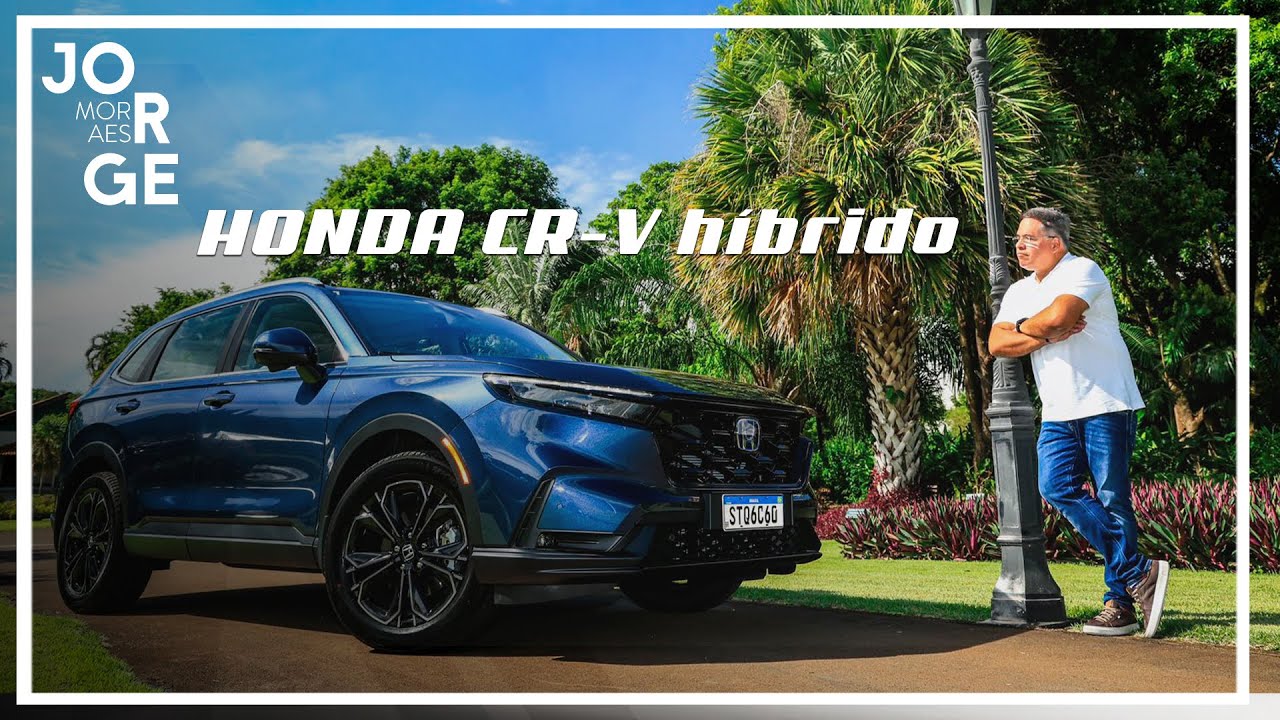 HONDA CR-V híbrido e melhor que o RAV-4 da Toyota? SUV rende 207 cv ...