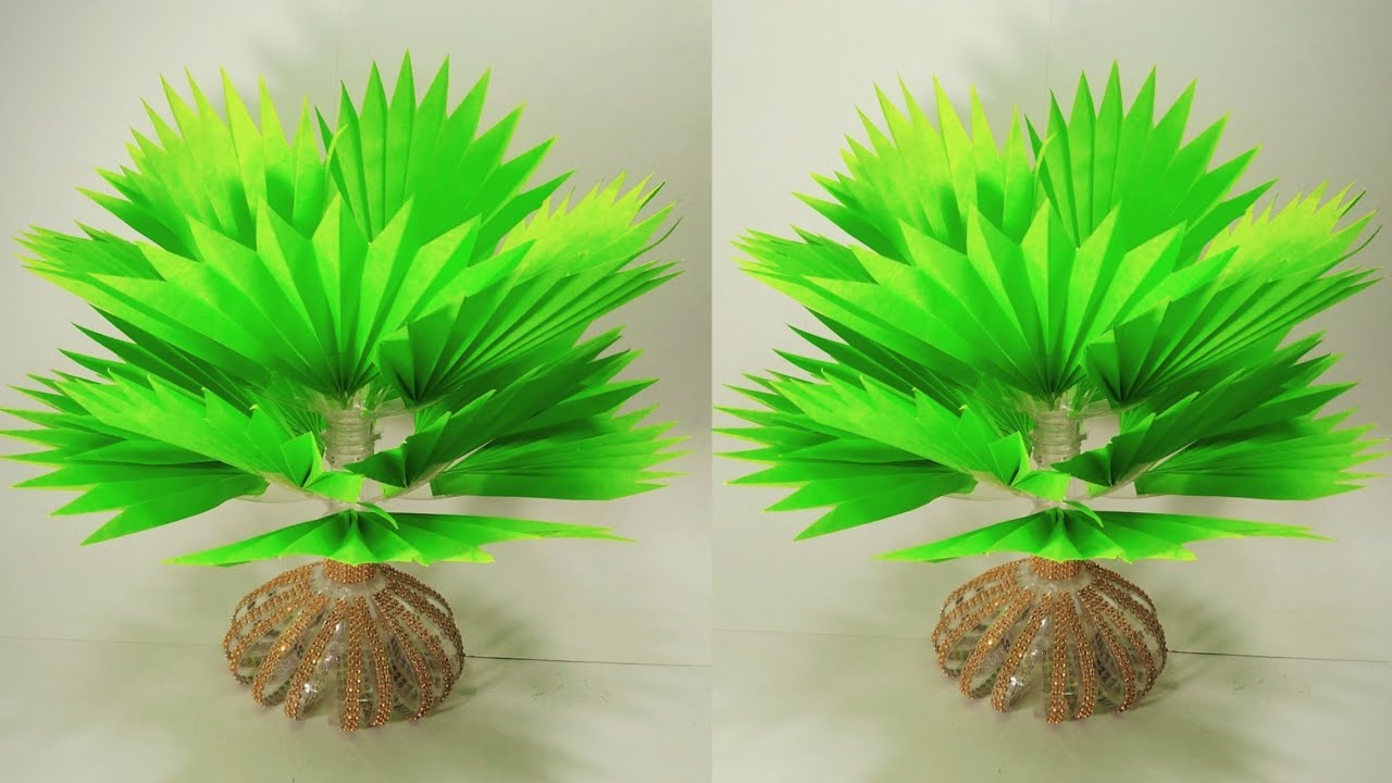 GULDASTA/EASY PLASTIC BOTTEL & PAPER FLOWER GULDASTA/PAPER FLOWER VASE ...