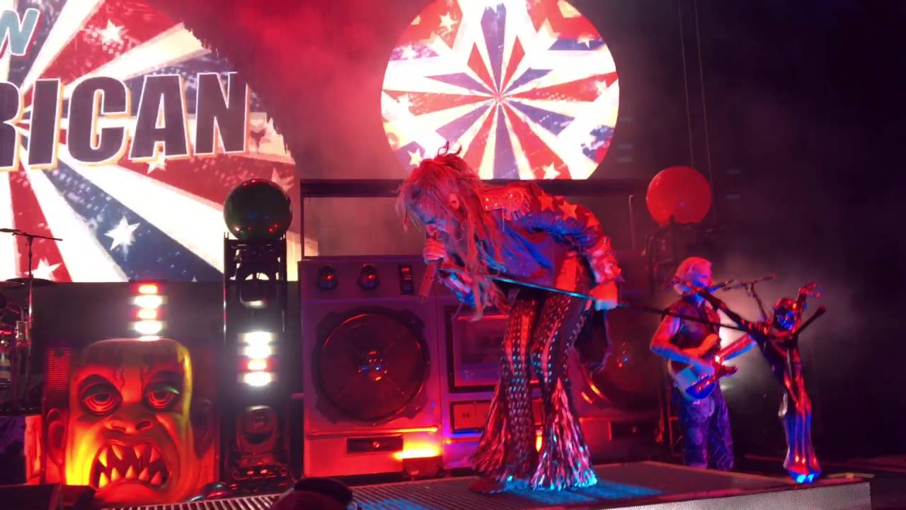 Rob Zombie-"We're an American Band" at DTE 8/21/16 - YouTube
