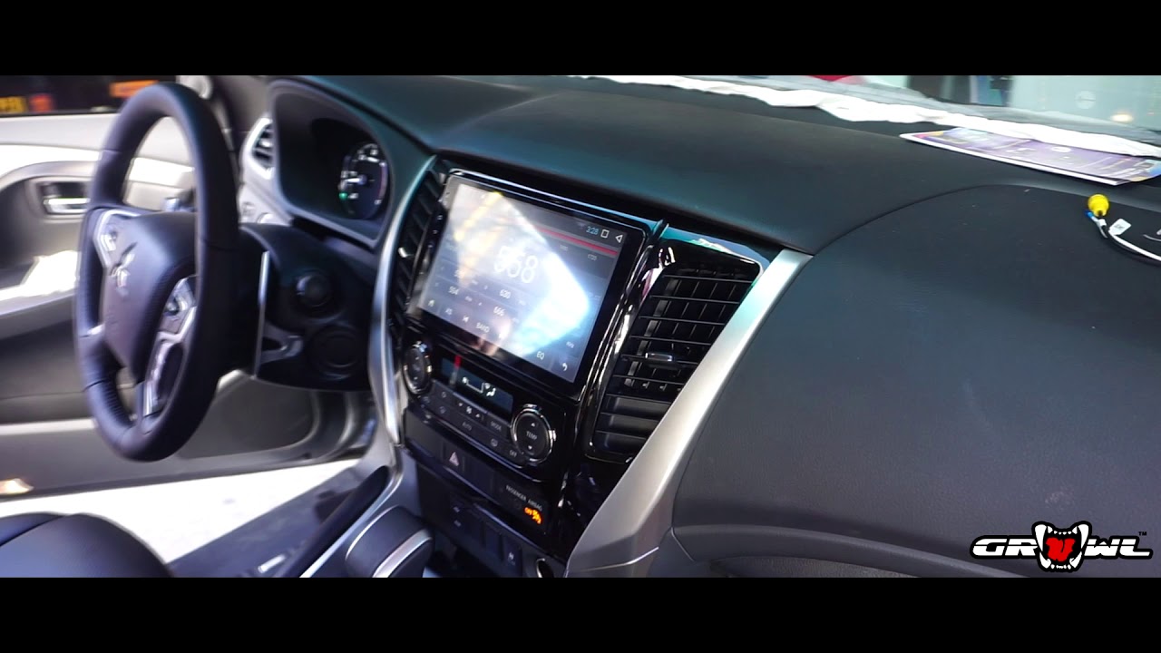 3rd GEN Mitsubishi Monterosport's 9inch GROWL Android OEM Head Unit ...
