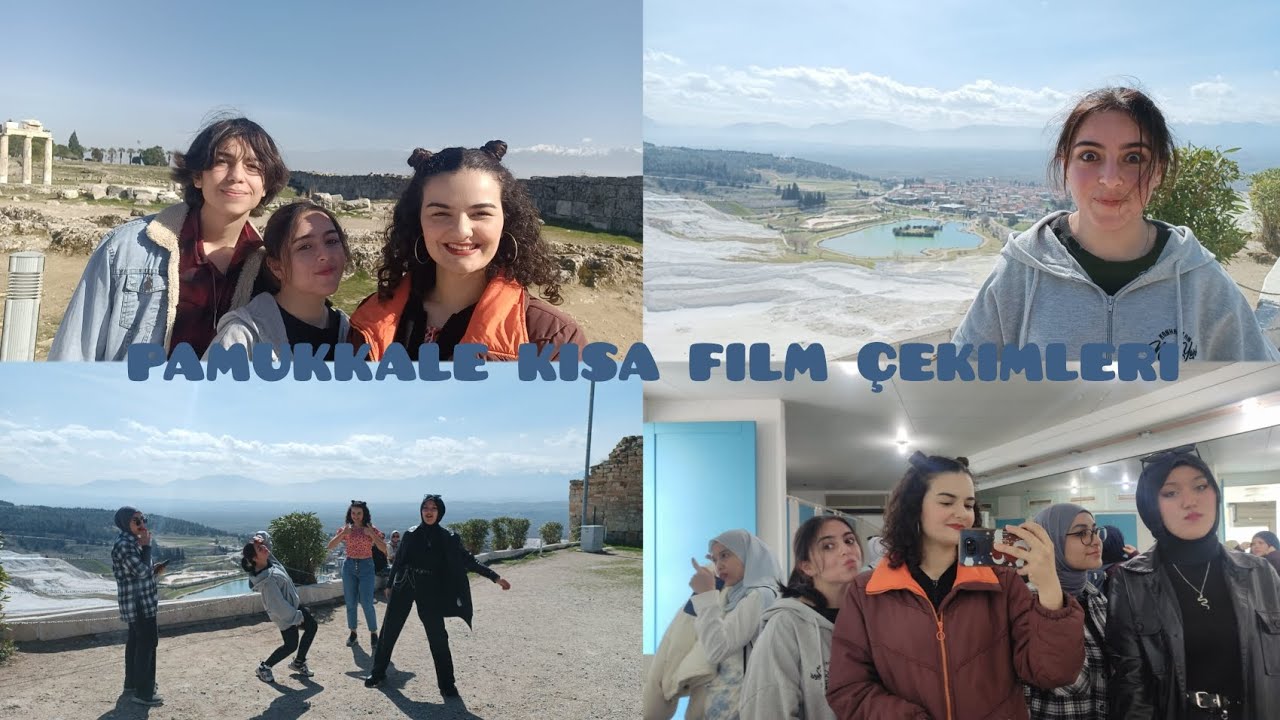 KISA FİLM ÇEKİMLERİNDEN KISA BİR VLOG 🎬 | Mansiyon Ödüllü 🏆 #pamukkale ...