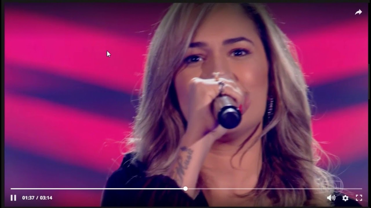 Apresentação da Cantora Michele Andrade no The Voice Brasil. - YouTube