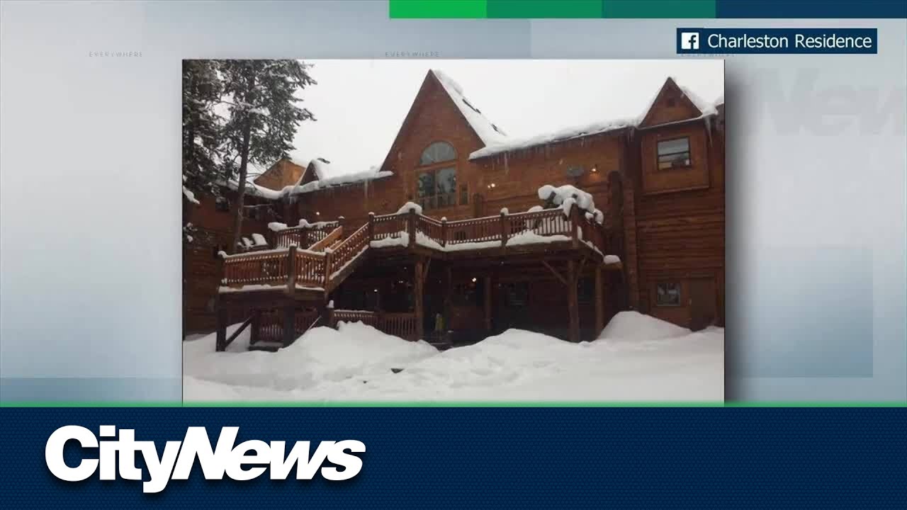 Hundreds displaced in Lake Louise fire - YouTube