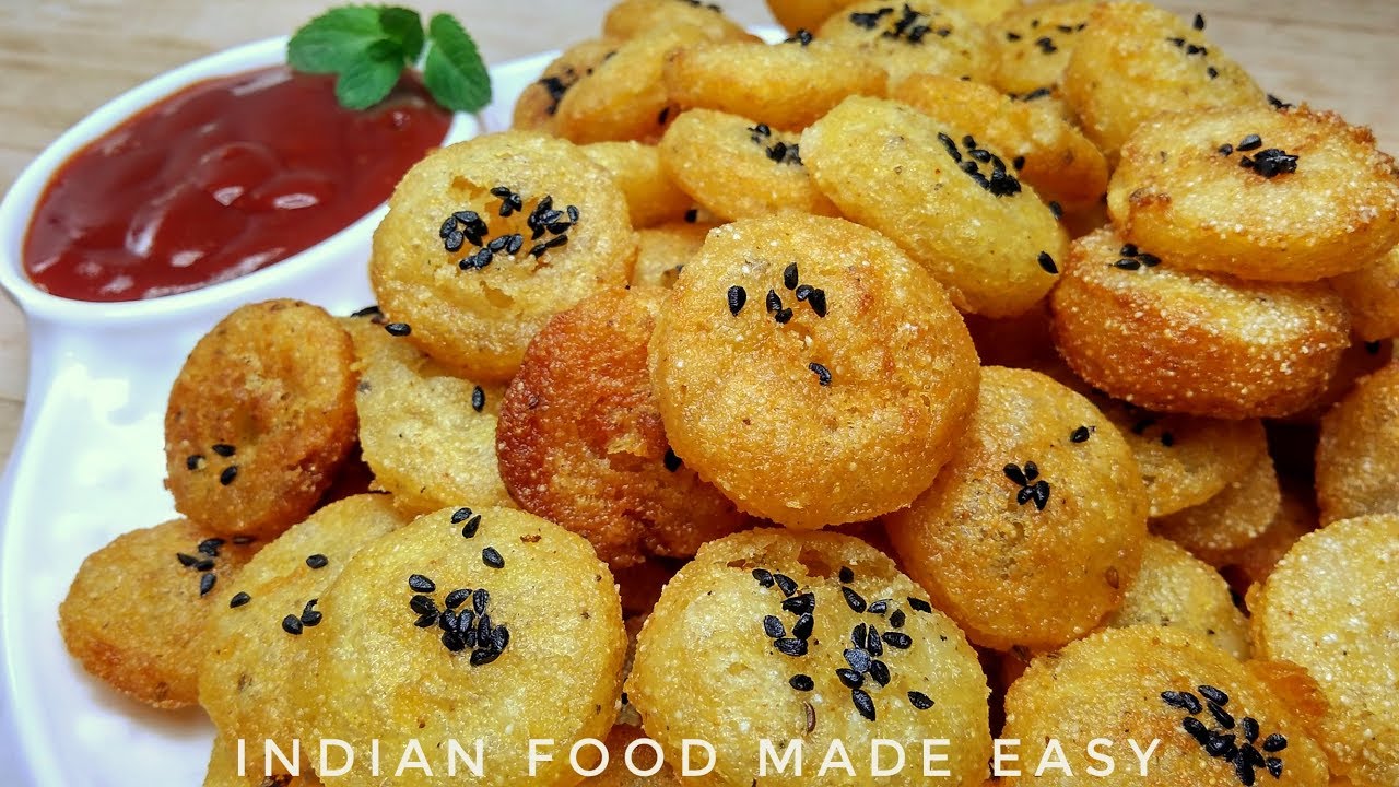 Potato Buttons Recipe by Indian Food Made Easy - YouTube