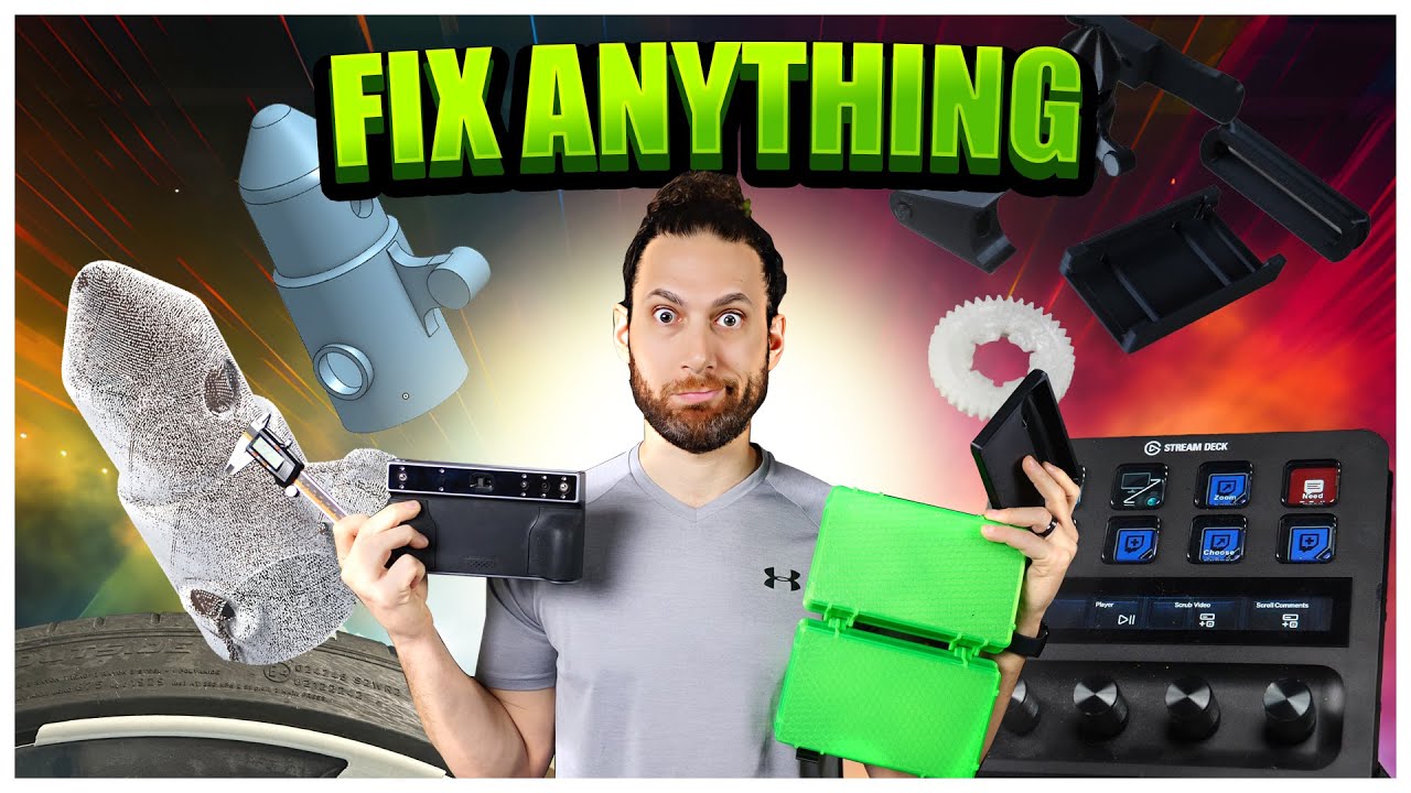 6 Tips on How to Fix ANYTHING w/ 3D Printing & 3D Scanning - YouTube