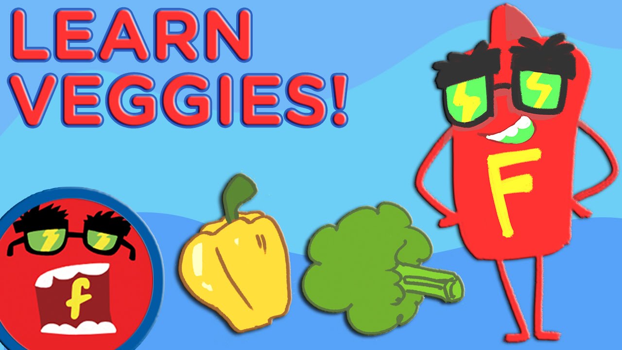 Fredbot Learns Veggie ABCs! - YouTube