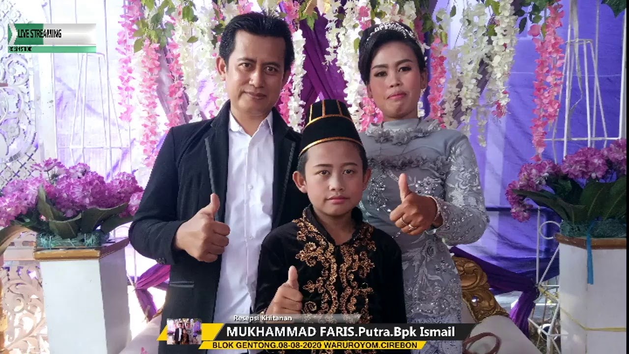 RESEPSI KHITANAN 08-08-2020 MUKHAMMAD FARIS PUTRA BPK.ISMAIL&IBU ROROM ...