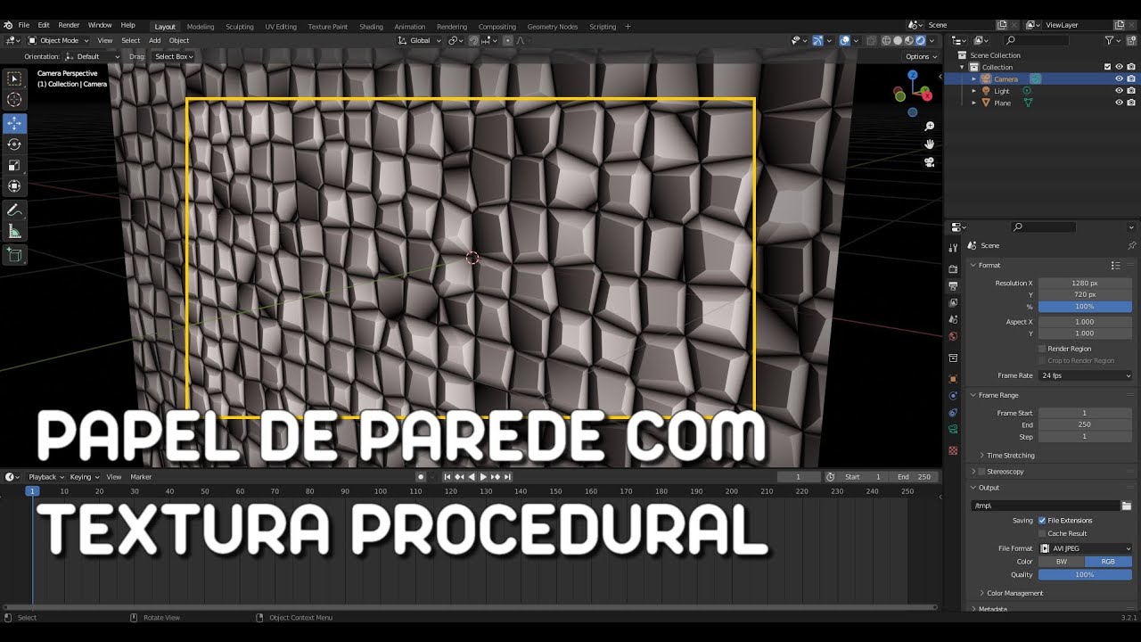 PAPEL DE PAREDE COM TEXTURA PROCEDURAL - YouTube