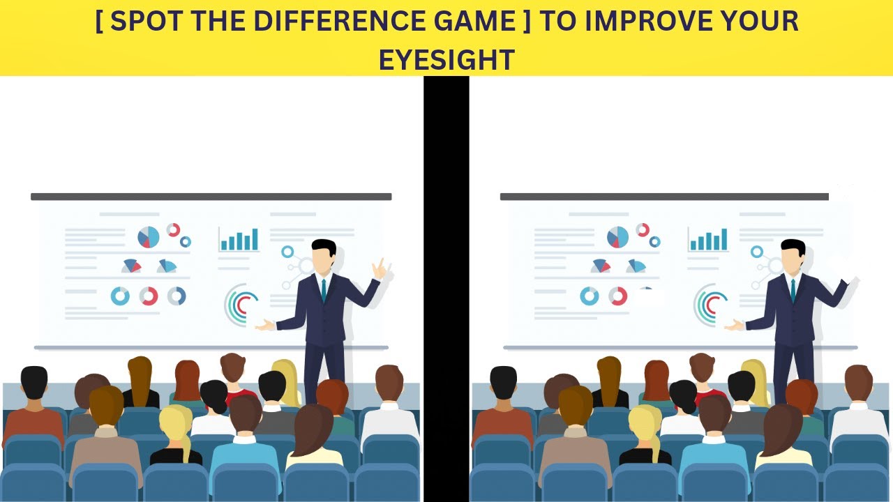 Spot the difference game To improve your eyesight - YouTube