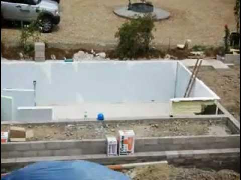 Polypool swimming pool installation video - YouTube