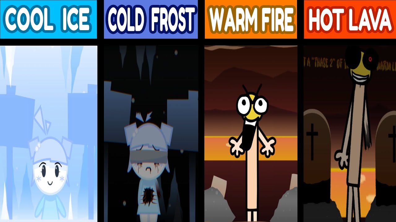 Incredibox MIX: Cool as Ice VS Cold as Frost VS Warm Like Fire VS Hot ...