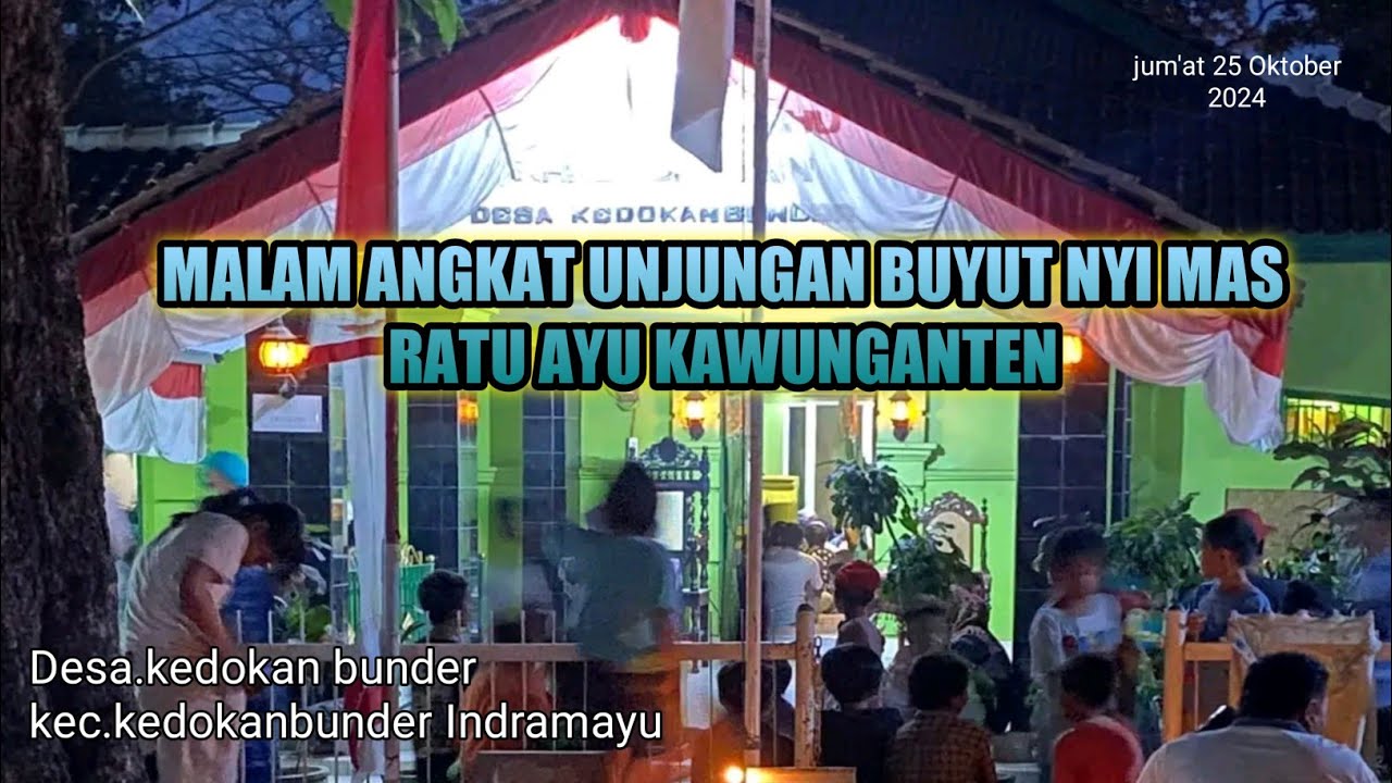 Tradisi nyekar||Hari jadi unjungan mbah buyut nyi mas ratu ayu ...