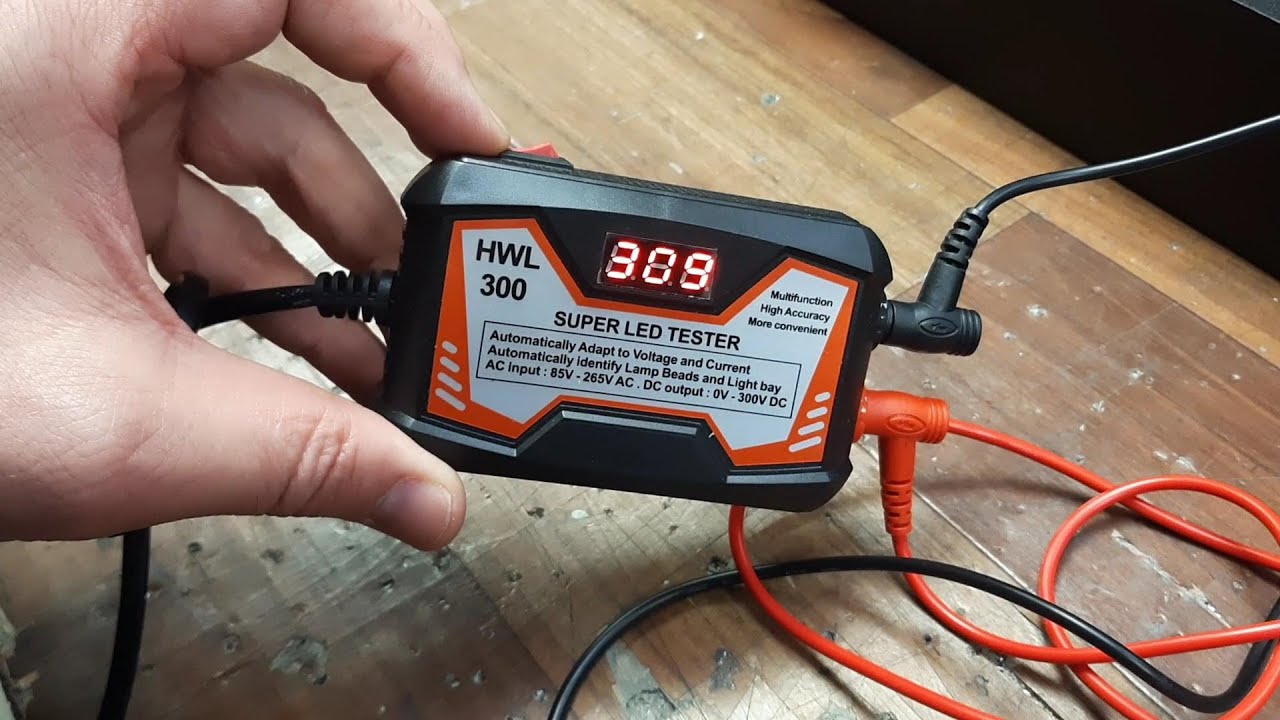 Hwl 300,Super Led Tester,Unboxing And Test, - YouTube