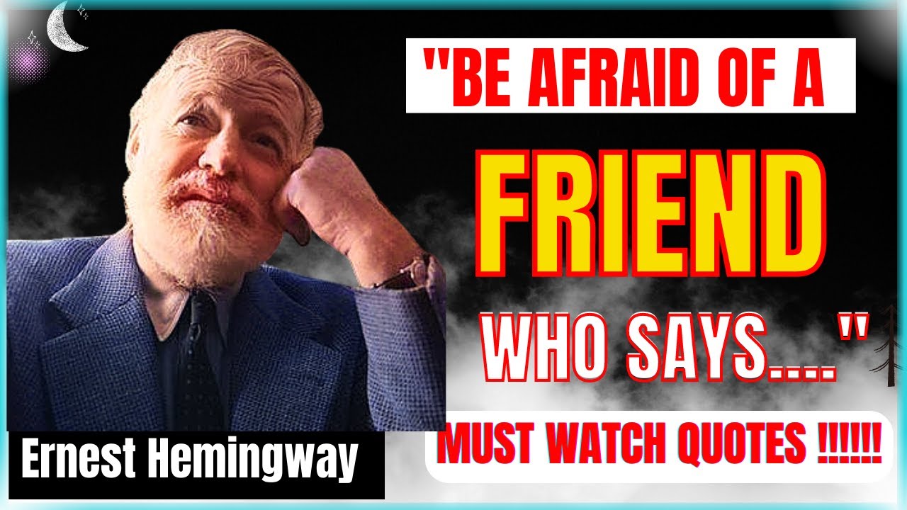 "The Secrets of Ernest hemingway's Success"/ Quotes that are Better to ...