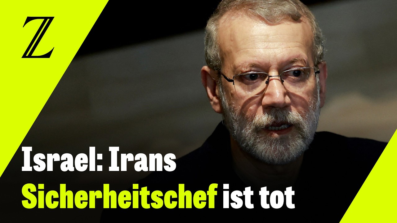 Israel meldet Tötung von iranischem Sicherheitschef Ali Laridschani ...