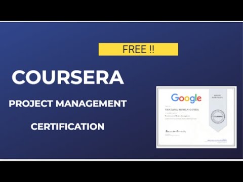 Foundations Of Project Management Certification From Coursera | Google ...