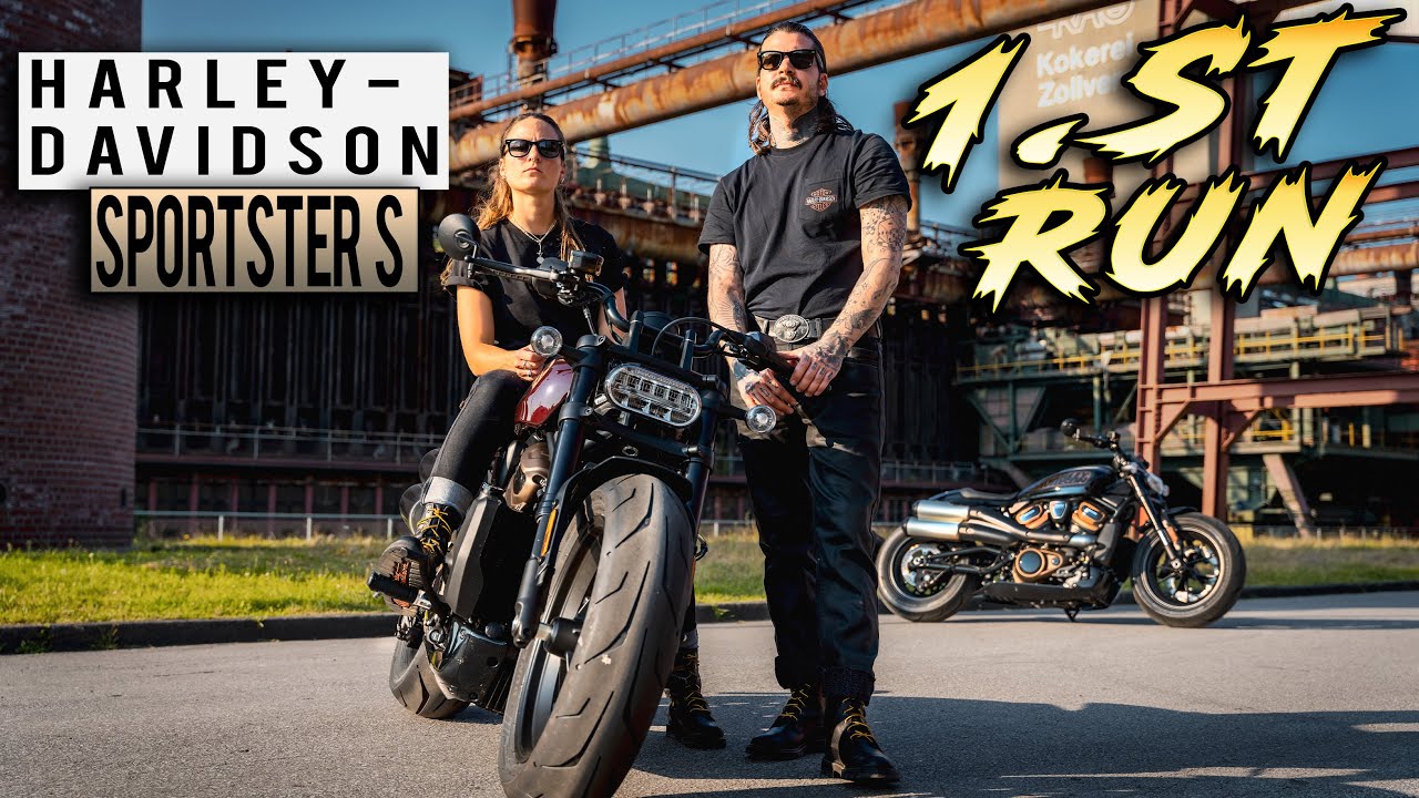 Harley-Davidson Sportster S First Run & Fun - YouTube