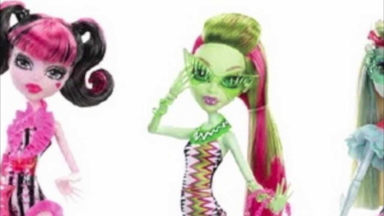 Monster High Swim Dolls *New* - YouTube