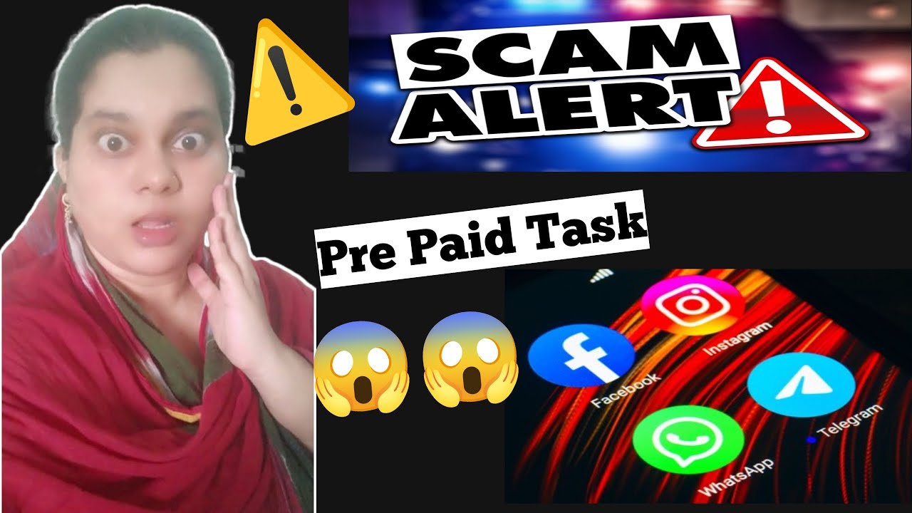 Prepaid Task Scam Alert ⚠️ Work From Home Scam ⚠️ Sunday Ka Vlog # ...