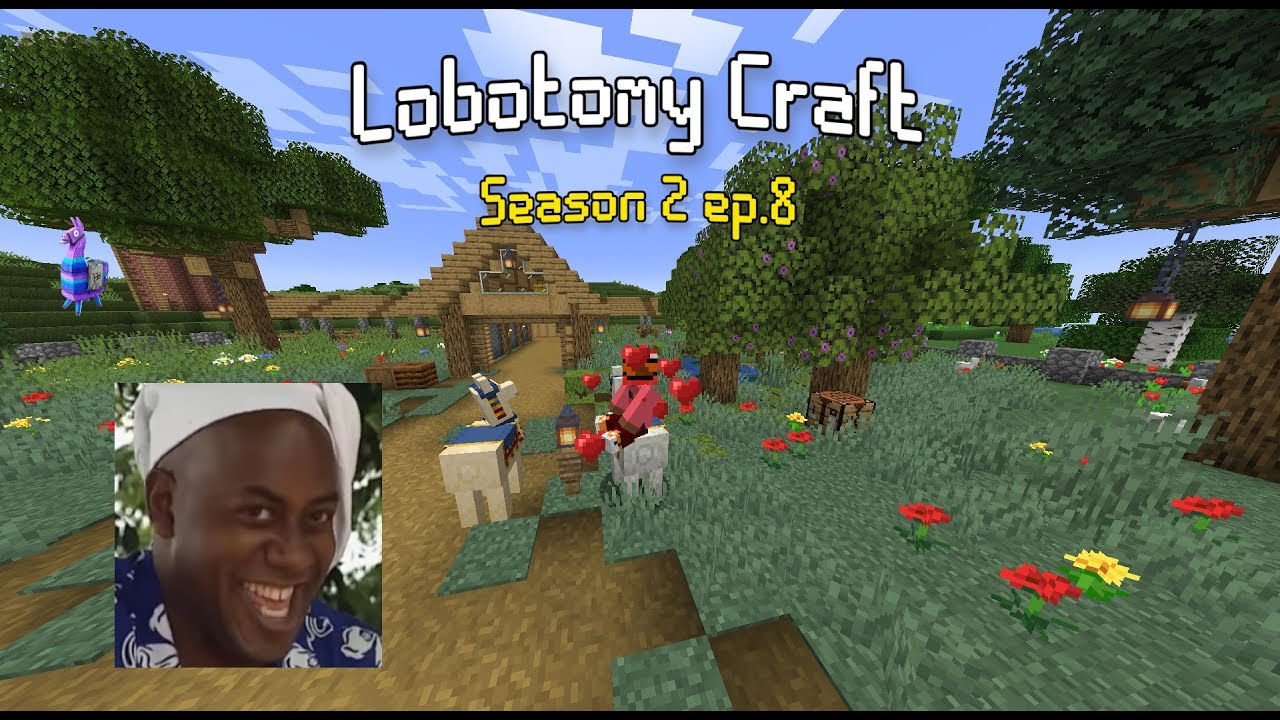 Llamas and Tomfoolery - Lobotomy Craft S2 ep.8 - YouTube