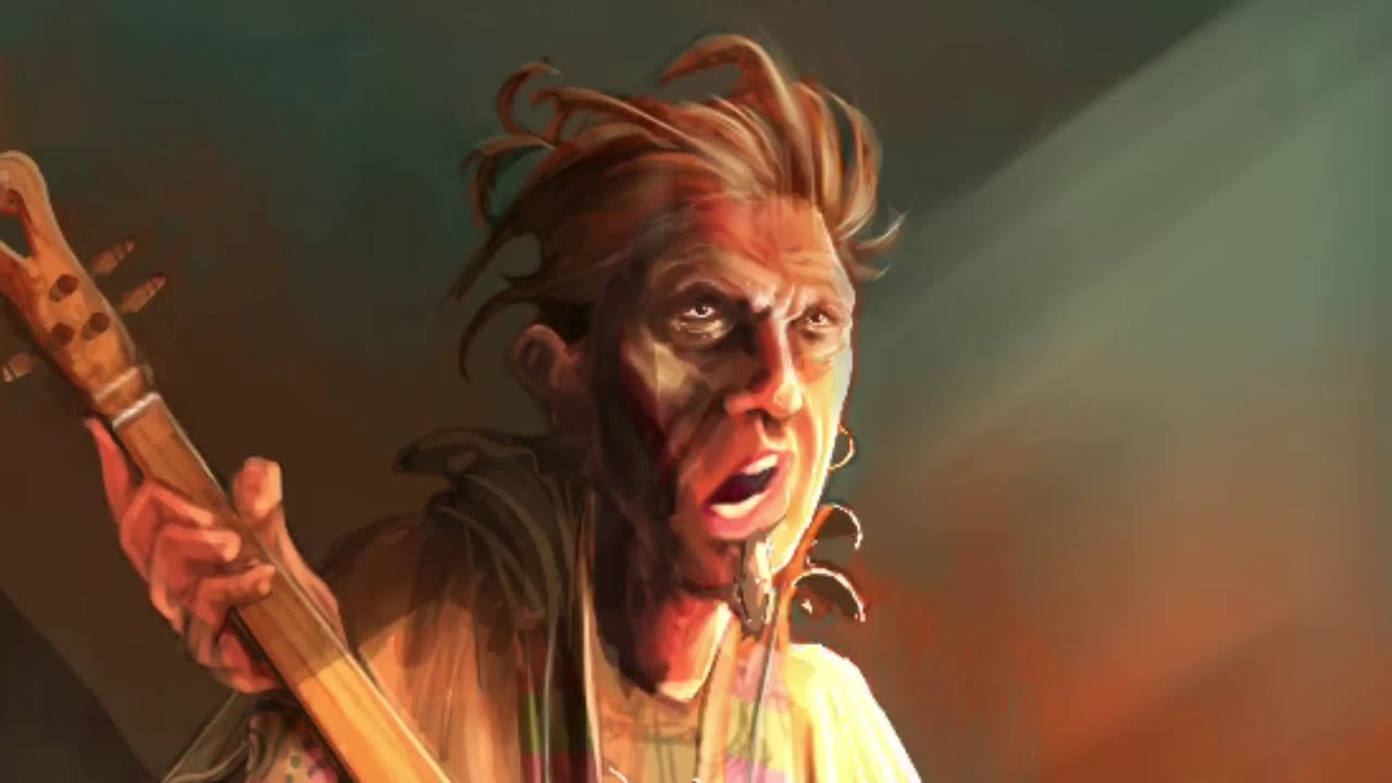“Amos Witt” Bard & Balladeer - DnD Style Character Art - YouTube