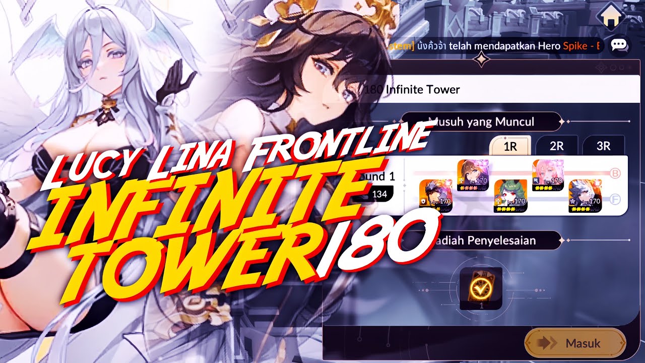 Seven Knight Infinite Tower 180 Lucy Lina Frontline - Seven Knight ...