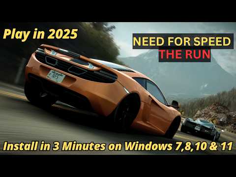 How to Download & Install NEED FOR SPEED The RUN on Windows 7, 8, 10 & 11 (2025) | Easy & Fast!