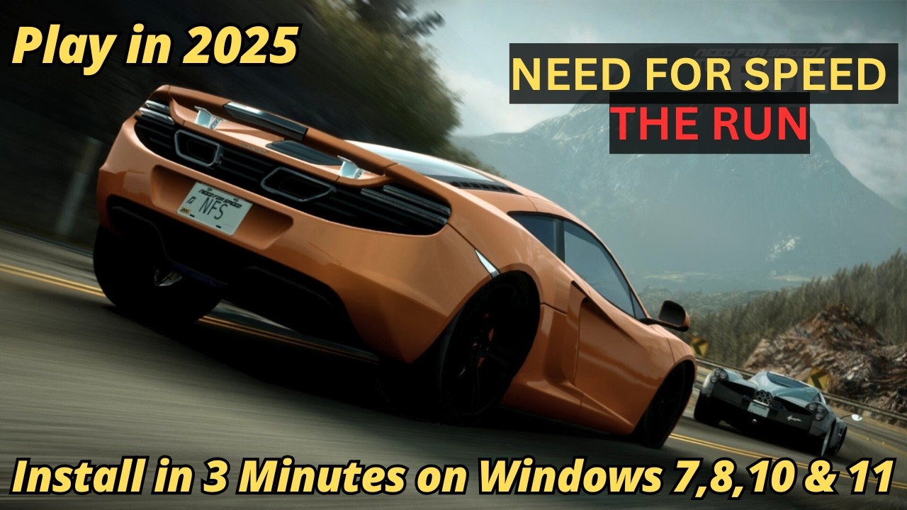 How to Download & Install NEED FOR SPEED The RUN on Windows 7, 8, 10 ...