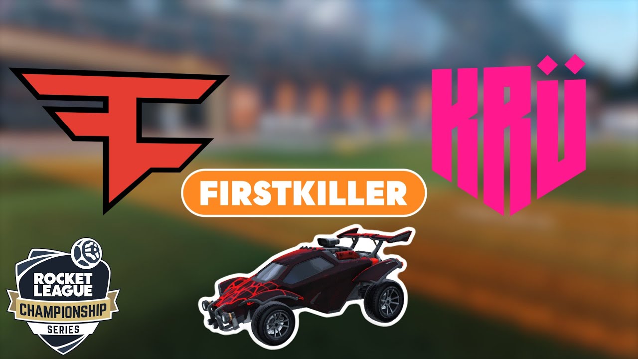 Firstkiller RLCS POV #197 - FaZe Clan vs KRÜ Esports - G3 - Groups ...
