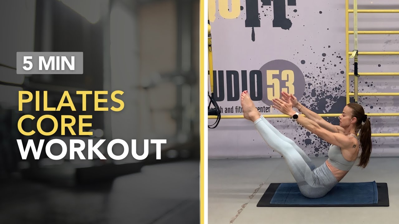 PILATES CORE WORKOUT | Happy Friday 277 | Irene Fitness - YouTube
