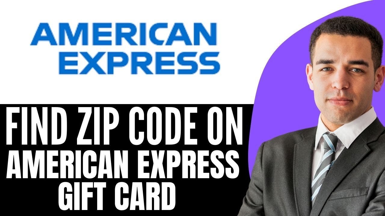 How To Find Zip Code On American Express Gift Card (2025) Step By Step ...