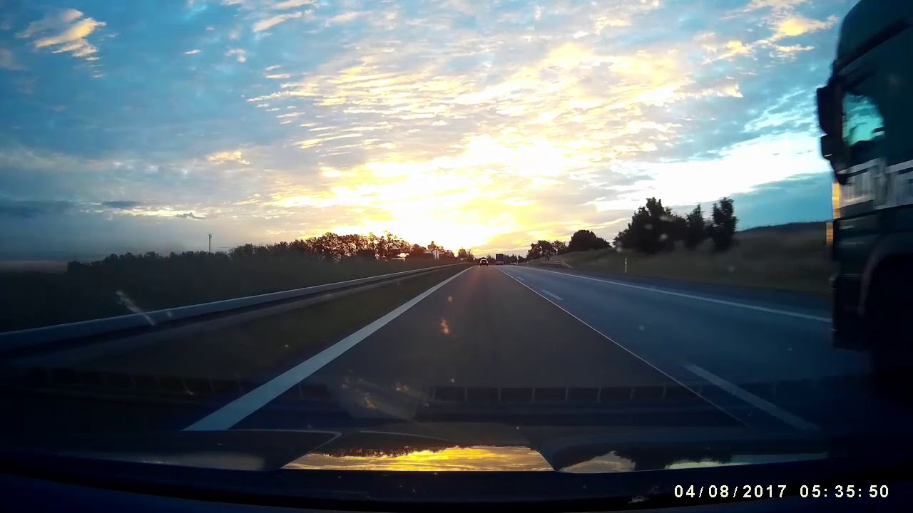 A4, Bundesautobahn 4. Autobahndreieck Dresden-West - Grenzübergang ...