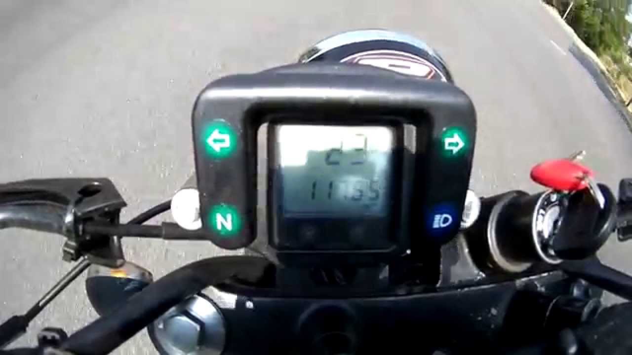 hyosung rt 125 (karion) top speed and acceleration - YouTube