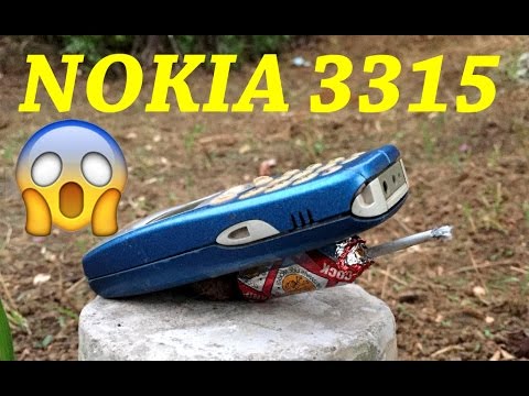 Nokia 3315 vs BULLET - Diwali Experiment and Phone Durability Test ...