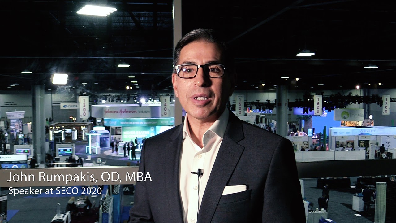 John Rumpakis, OD, MBA presents at SECO 2020 - YouTube