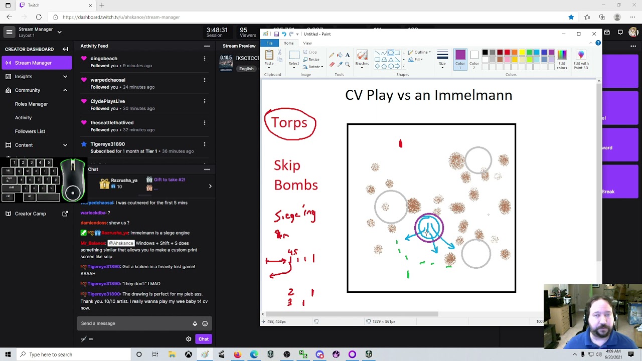Lessons: CV Play vs an Immelmann - YouTube