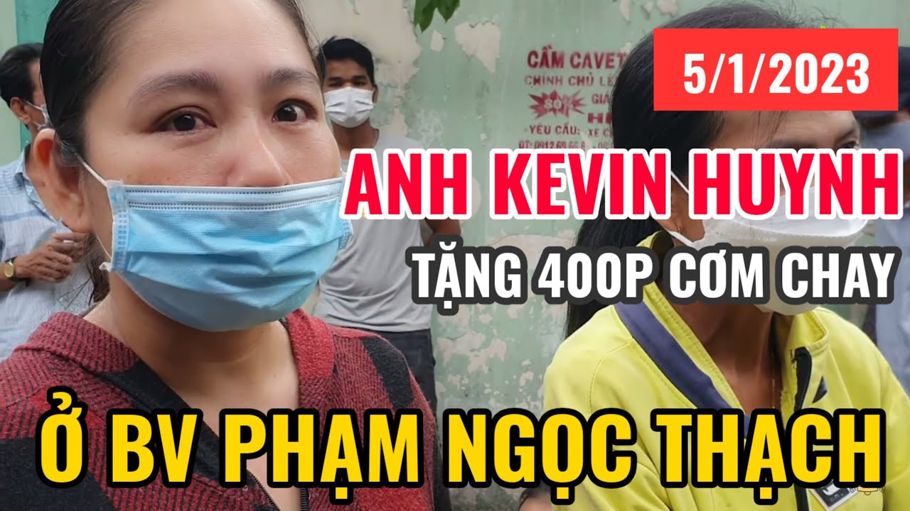 Anh Kevin HUYNH 32t tặng 400p ăn cho người nghèo ở BV PHẠM NGỌC THẠCH ...