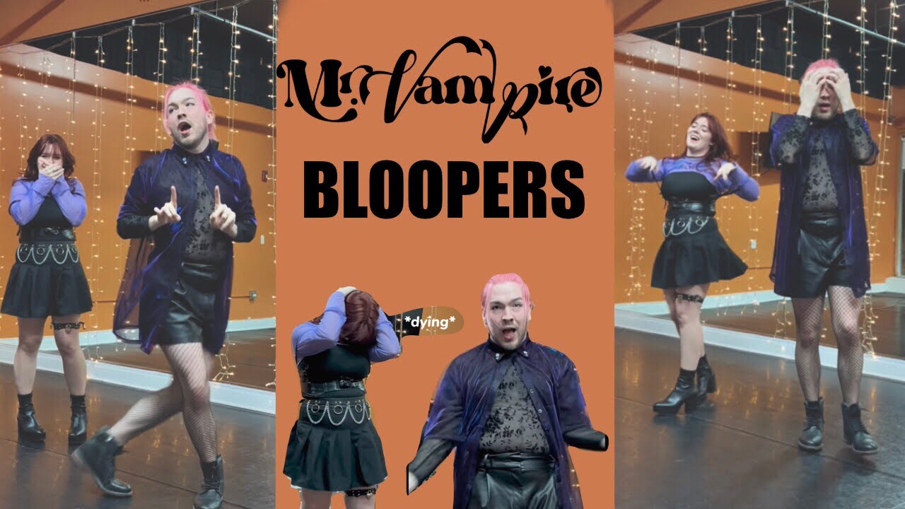 ITZY MR. VAMPIRE DANCE COVER BLOOPERS! - YouTube