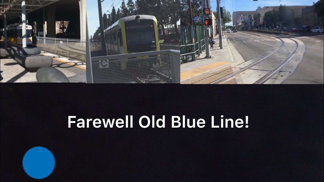 Farewell old Blue line! - YouTube