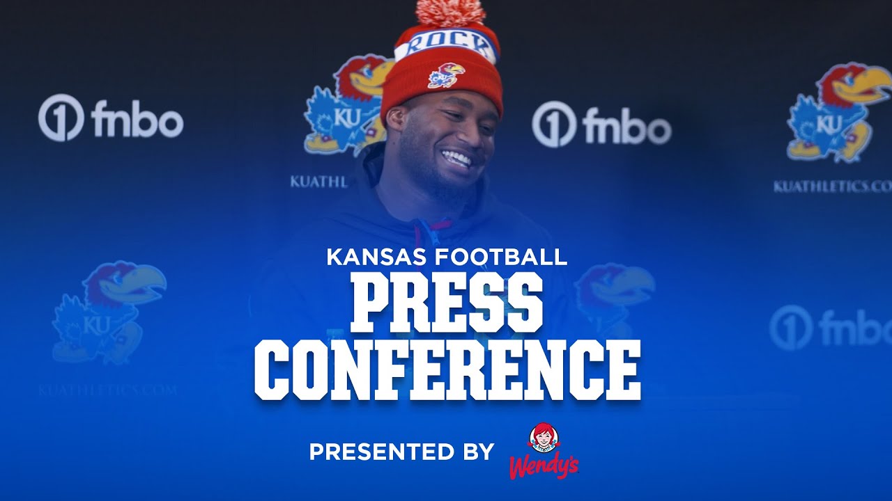 Kansas Football Postgame Press Conference vs. Iowa State - YouTube