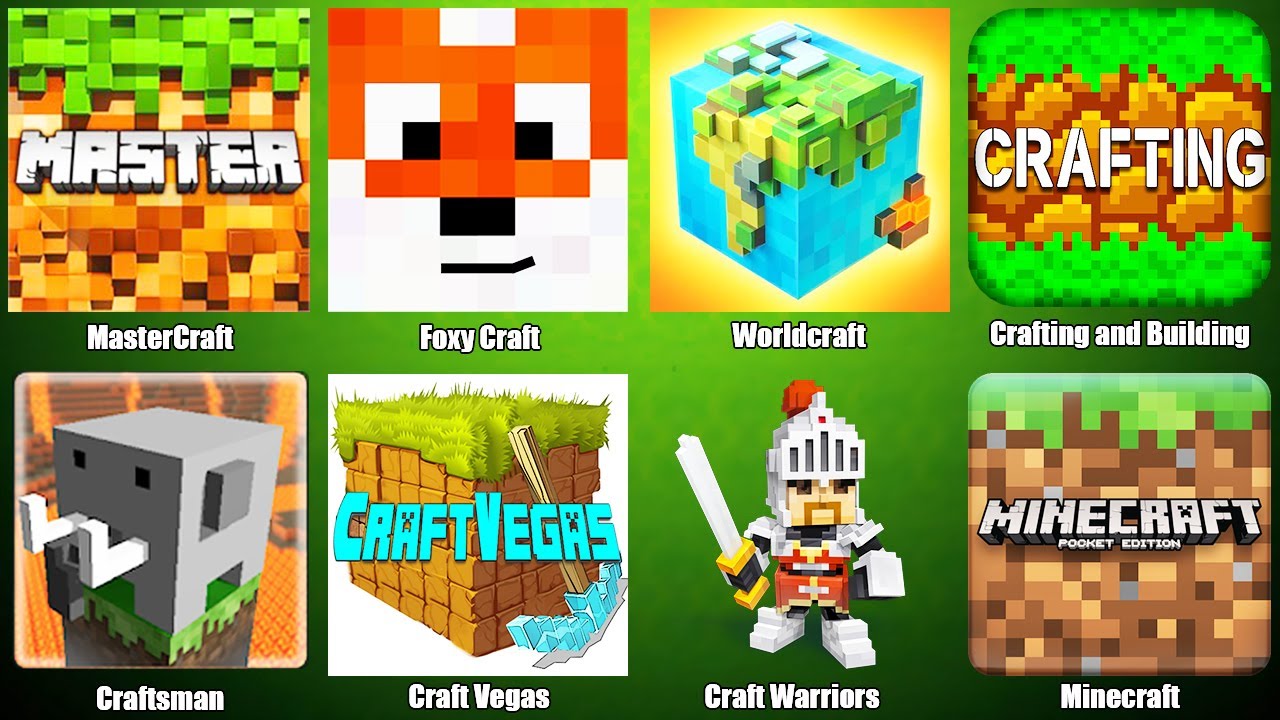Minecraft,Craftsman,Craft Vegas,Craft Warriors,MasterCraft,Worldcraft ...